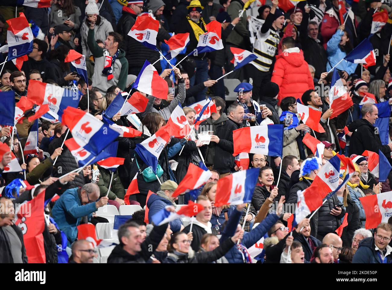 French fans during the International Friendly France v Australia at ...