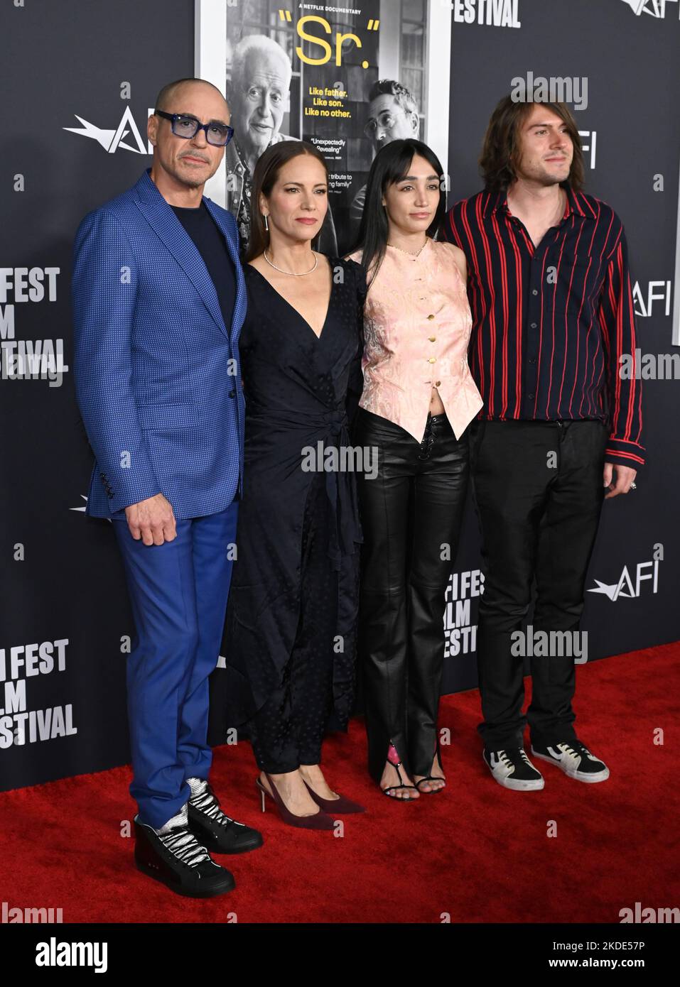 Los Angeles, USA. 04th Nov, 2022. Robert Downey Jr., wife Susan Downey ...