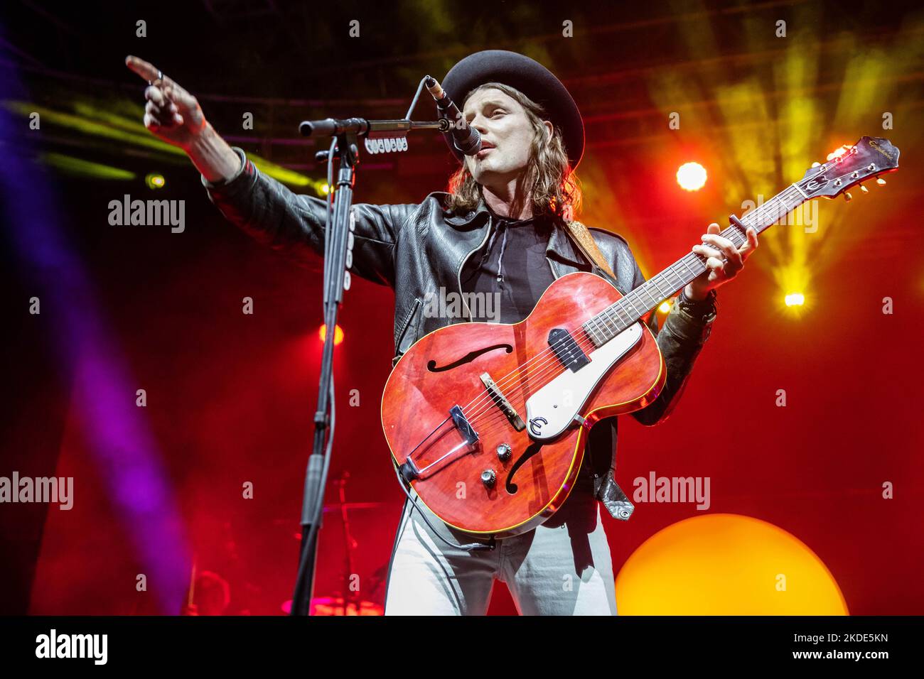Milan Italy. 05 November 2022. The English singer-songwriter JAMES BAY ...