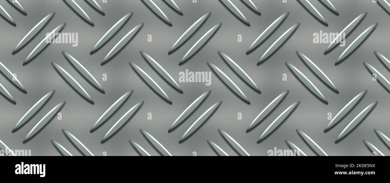 Chequer Plate Pattern Background Stock Vector Images Alamy