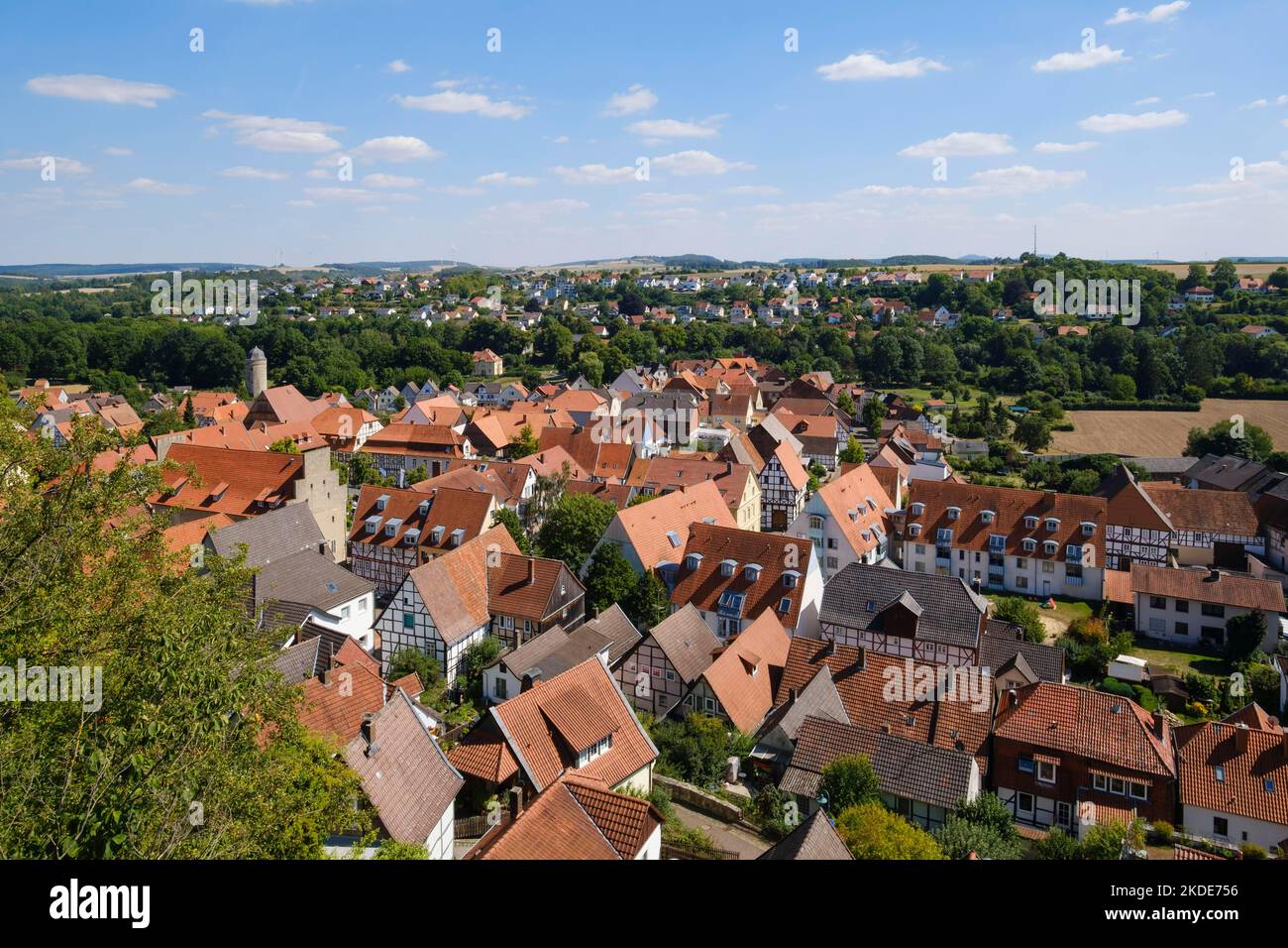Old Town, Warburg, North Rhine-Westphalia, Germany Stock Photo - Alamy