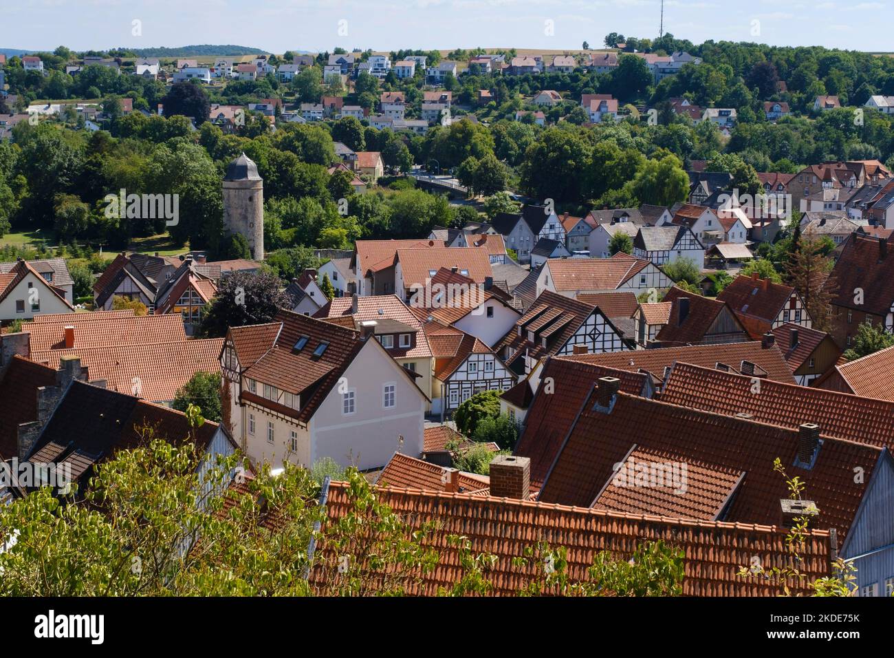 Old Town, Warburg, North Rhine-Westphalia, Germany Stock Photo - Alamy