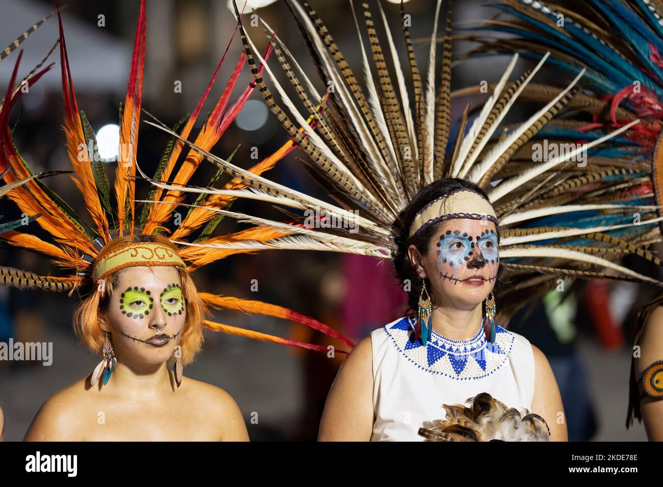 Fort Lauderdale, United States. 05th Nov, 2022. Aztec dancers ...