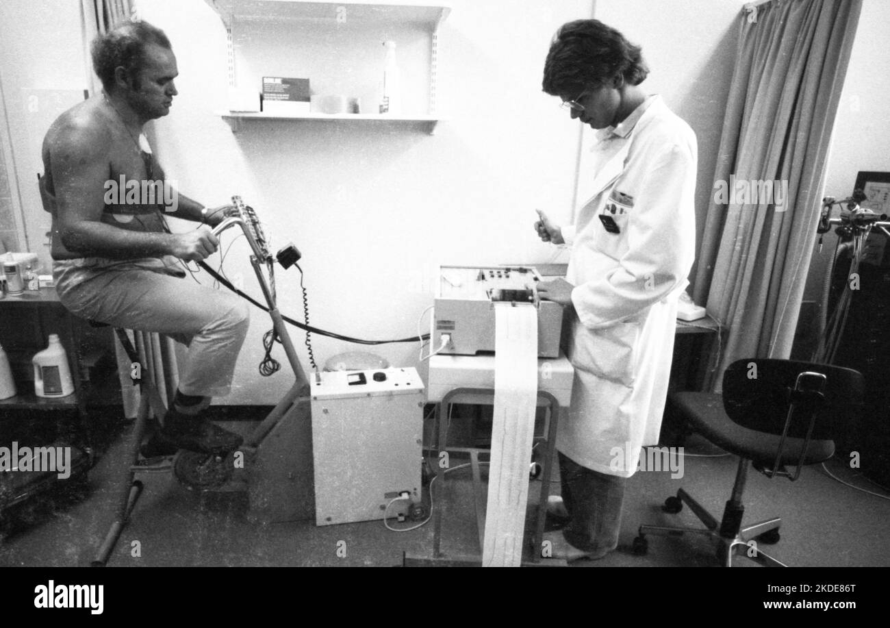 Everyday life at the General Hospital in October 1981, Germany Stock ...