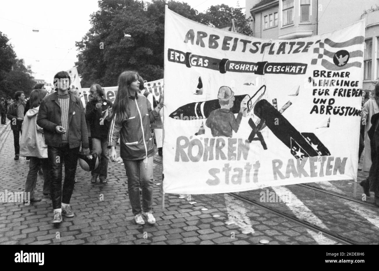 The disarmament movement 1982 Black and White Stock Photos & Images - Alamy