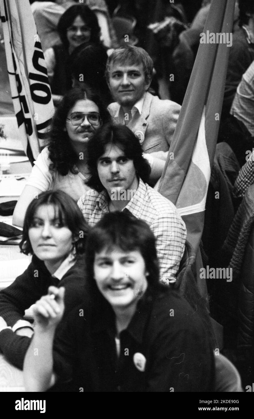 The 7th Federal Congress of the left Socialist German Workers' Youth ...