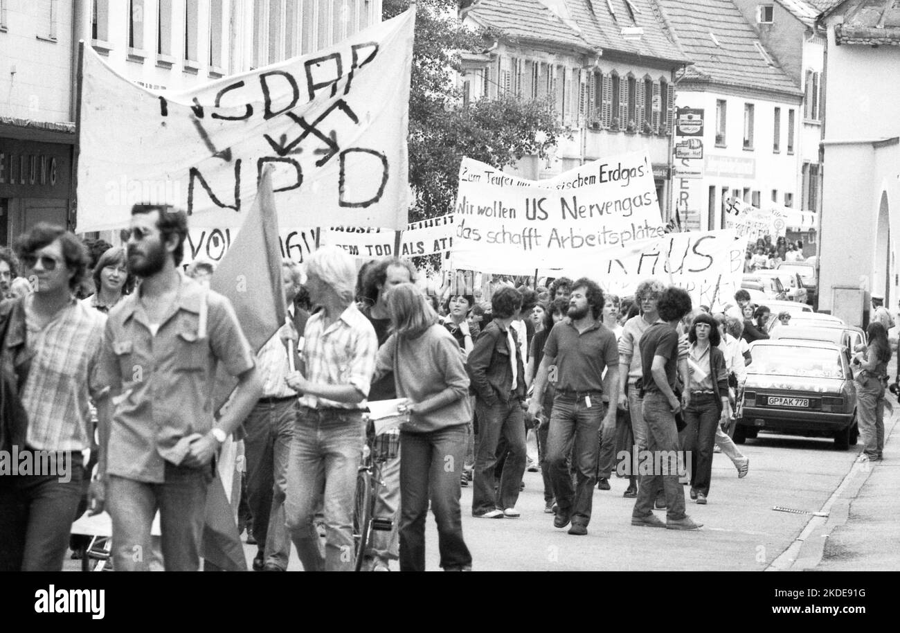 In 1982, the NPD party congress provoked opposition from the DGB youth ...