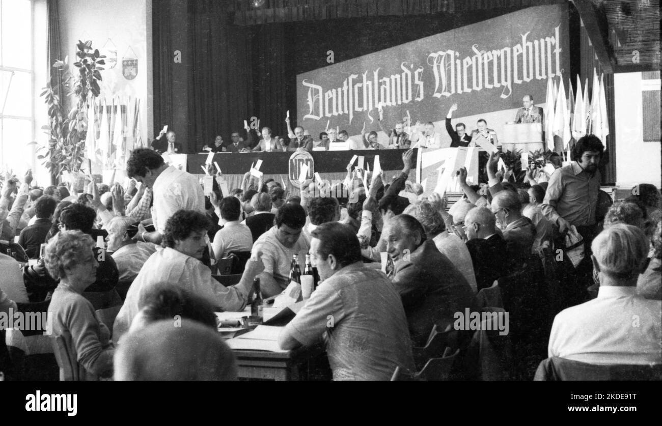 In 1982, the NPD party congress provoked opposition from the DGB youth ...