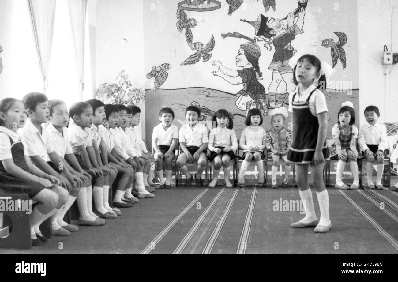 Faces of Mongolia under communist rule 1982 shows this photo ...