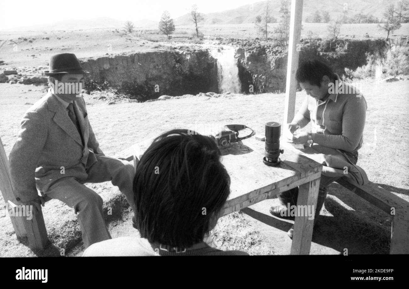 Faces of Mongolia under communist rule in 1982 is shown in this photo ...