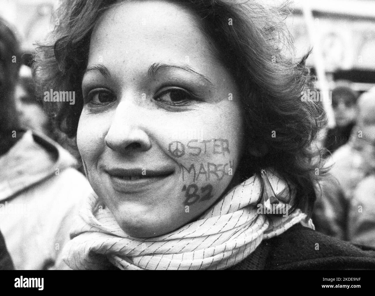 The traditional Easter March Ruhr 1982, Germany Stock Photo - Alamy