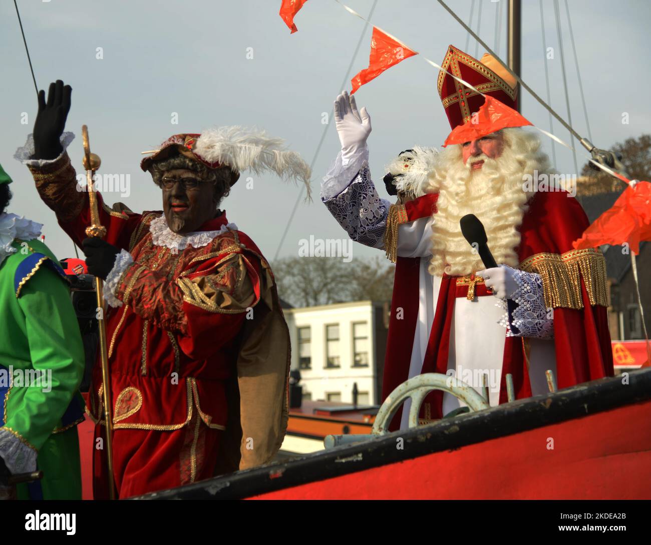 The arrival of Sinterklaas caused fear but also joy among many children ...
