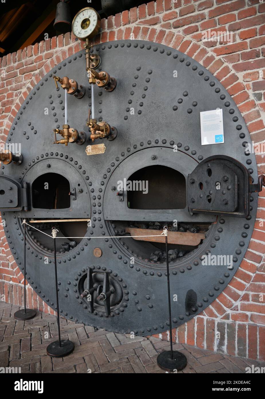 The largest steam engine in the Netherlands operated pumps that drained ...