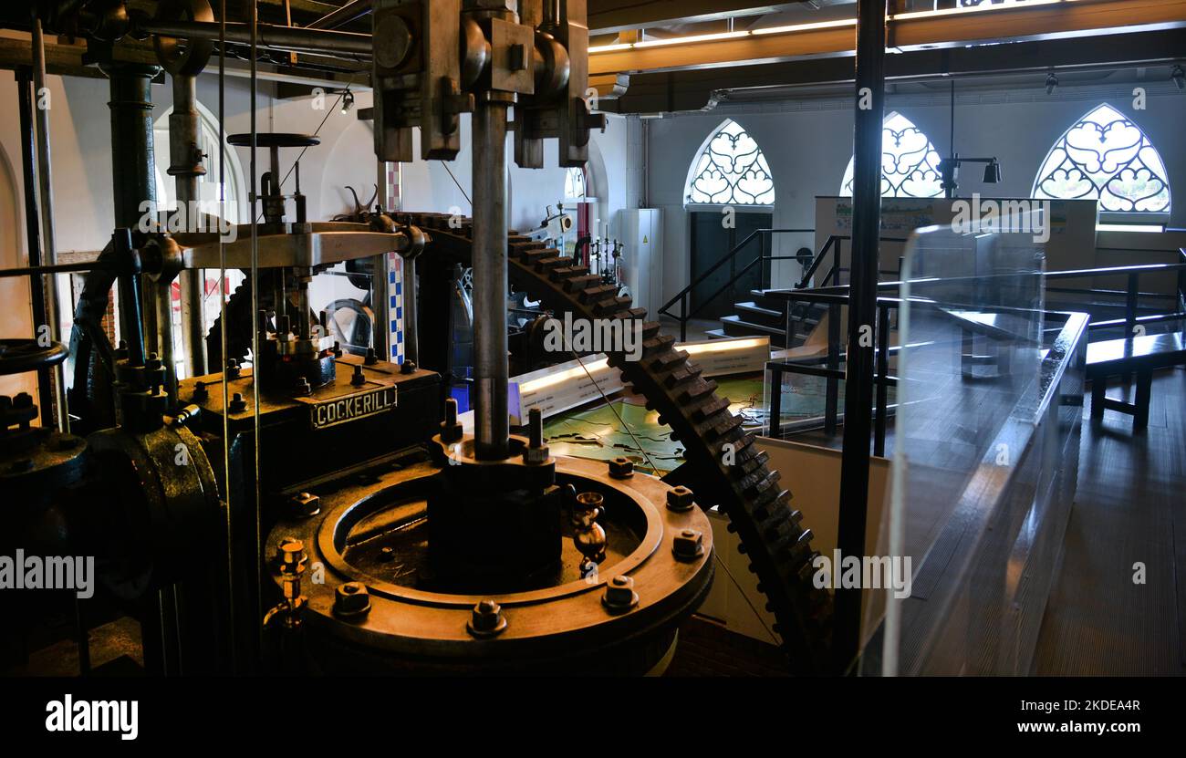 The largest steam engine in the Netherlands operated pumps that drained ...