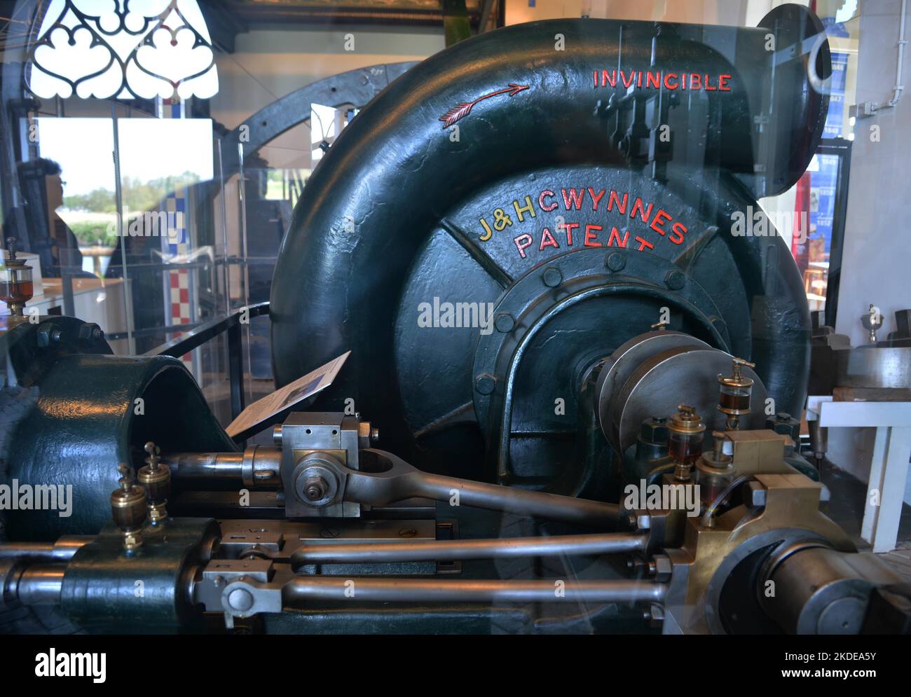 The largest steam engine in the Netherlands operated pumps that drained ...