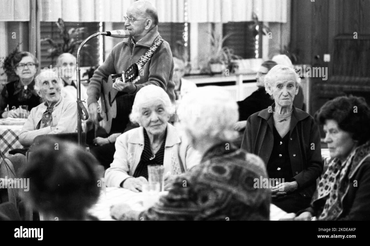 The senior citizens' organisation Grey Panthers entertain residents of ...