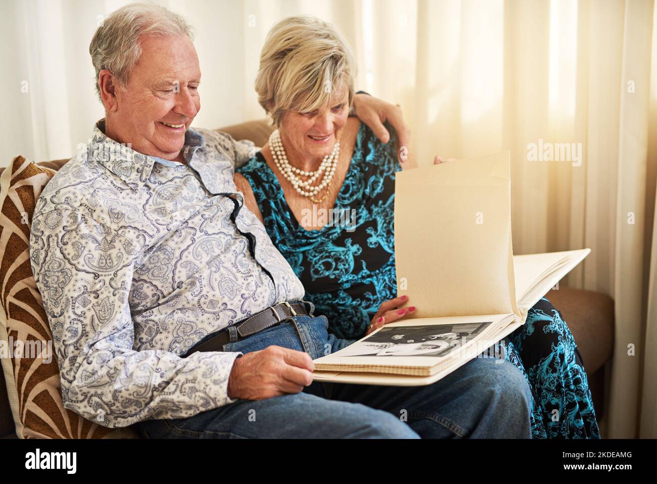 Still as in love as the day they were married. a senior couple looking ...