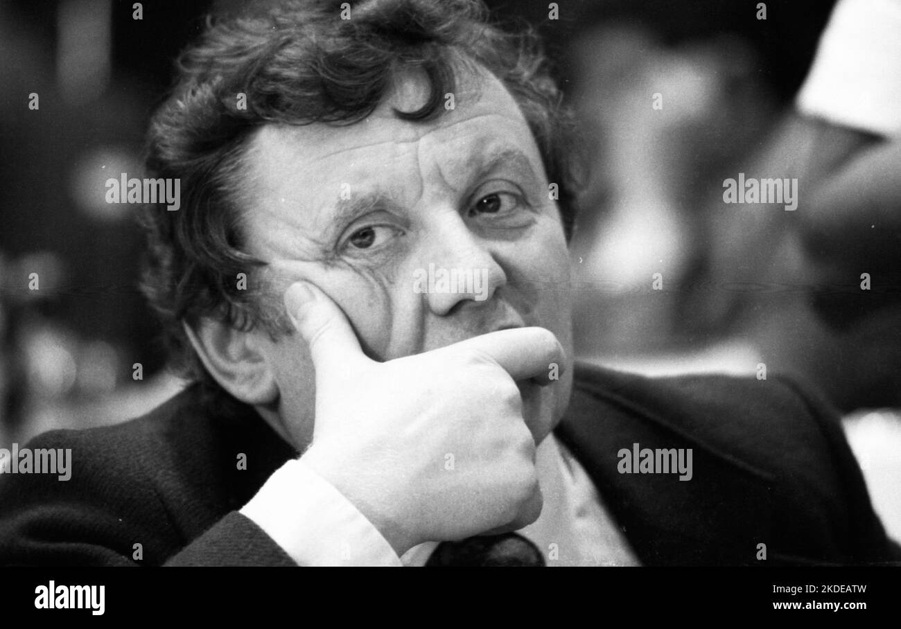 Election Party Congress of the SPD on 09.06.1980 in Essen. Friedhelm ...