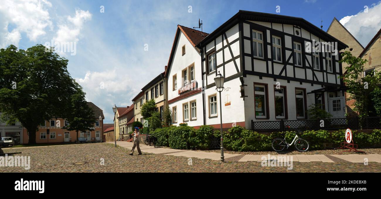 The Strelitz Lake District, part of the Mecklemburg Lake District ...