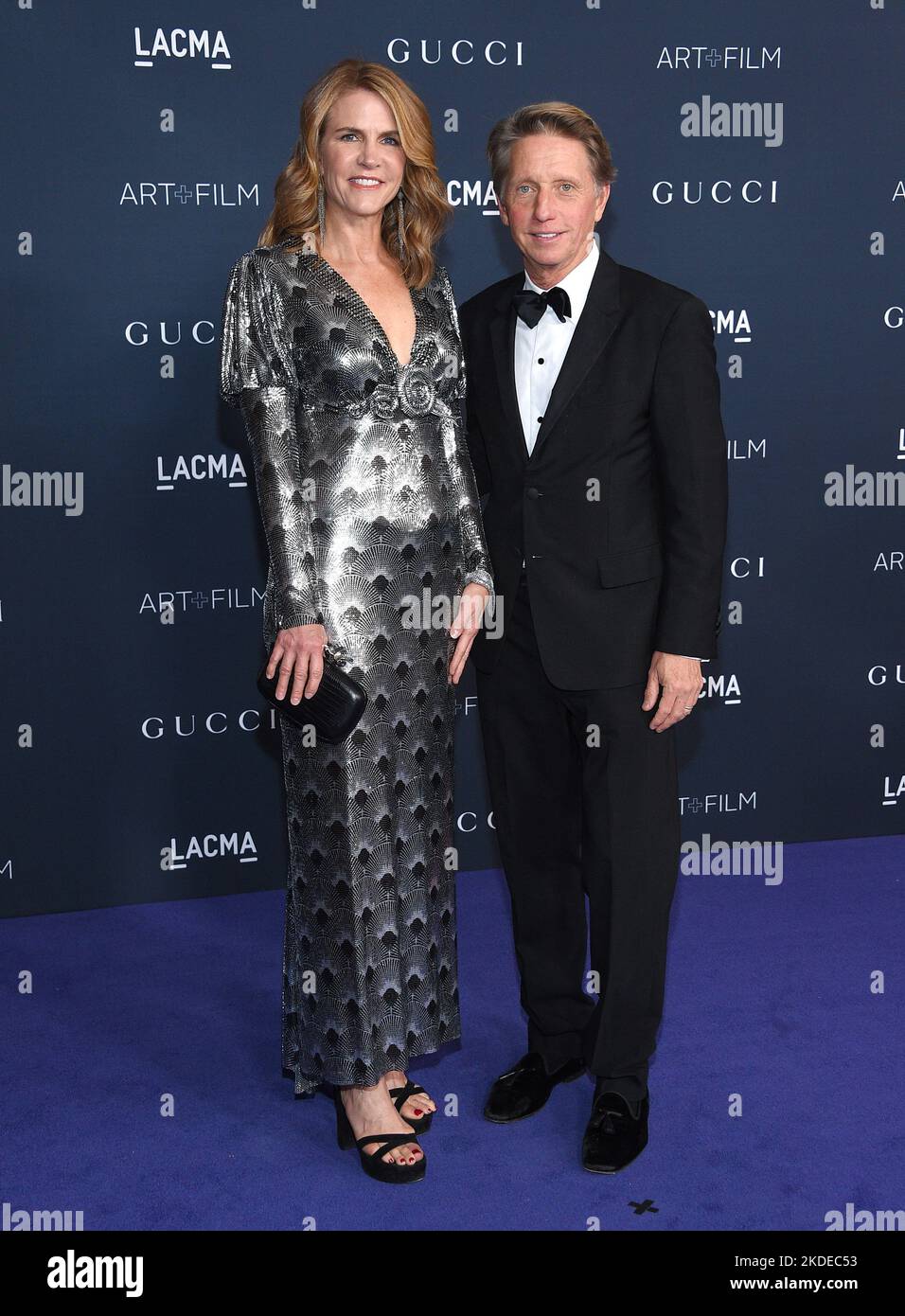 Colleen Bell and Bradley Bell arriving to the 2022 LACMA Art + Film Gala held at LACMA in Los ...