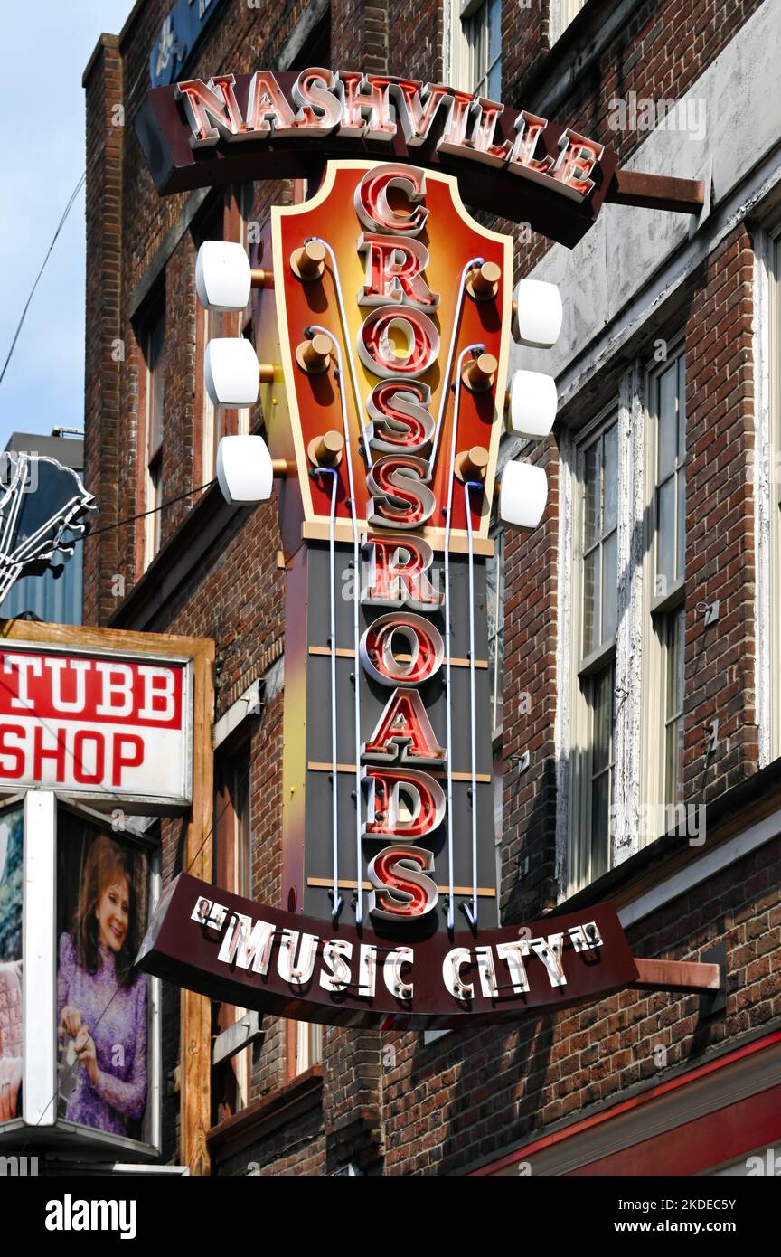 Nashville crossroads hi-res stock photography and images - Alamy