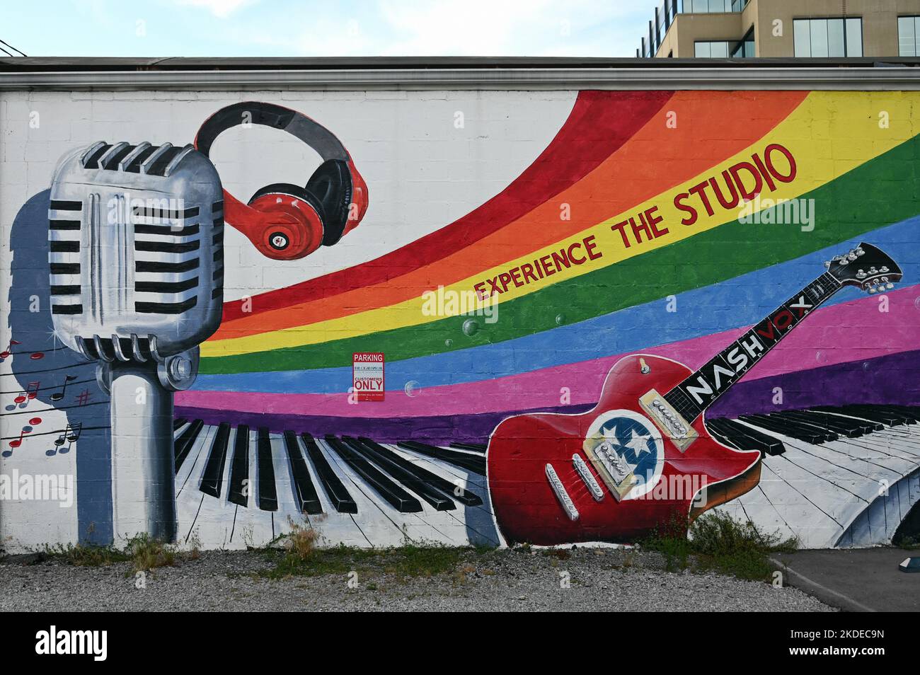 Experience The Studio, mural in Nashville, Tennessee, United States of ...