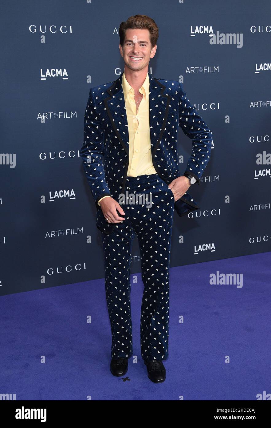 Andrew Garfield arriving to the 2022 LACMA Art + Film Gala held at ...