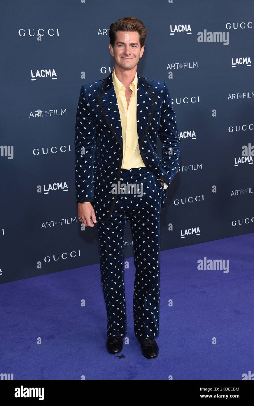 Andrew Garfield arriving to the 2022 LACMA Art + Film Gala held at ...