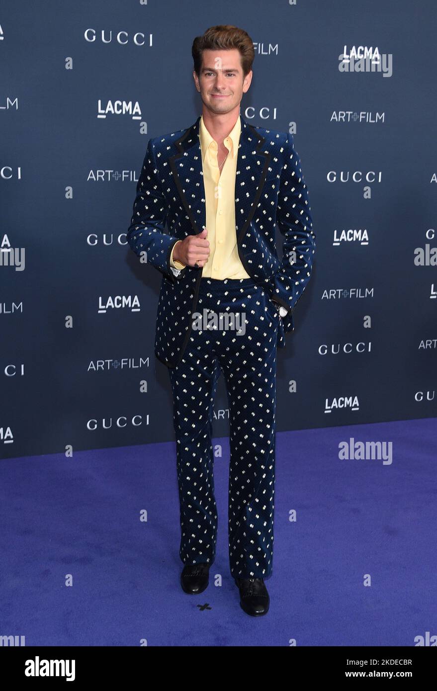 Andrew Garfield arriving to the 2022 LACMA Art + Film Gala held at ...