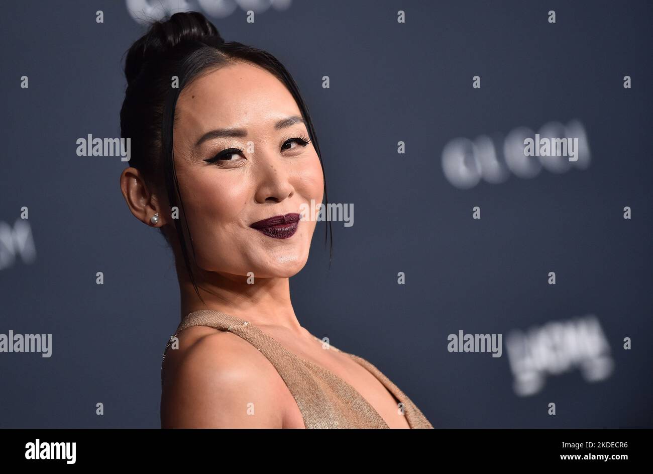 Li Jun Li arriving to the 2022 LACMA Art + Film Gala held at LACMA in ...