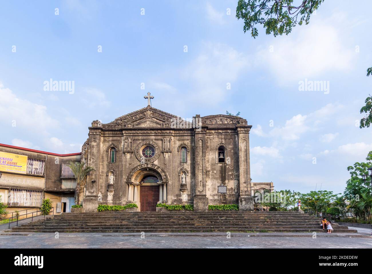 Facade of the Guadalupe Church in Makati City, Philippines Stock Photo ...