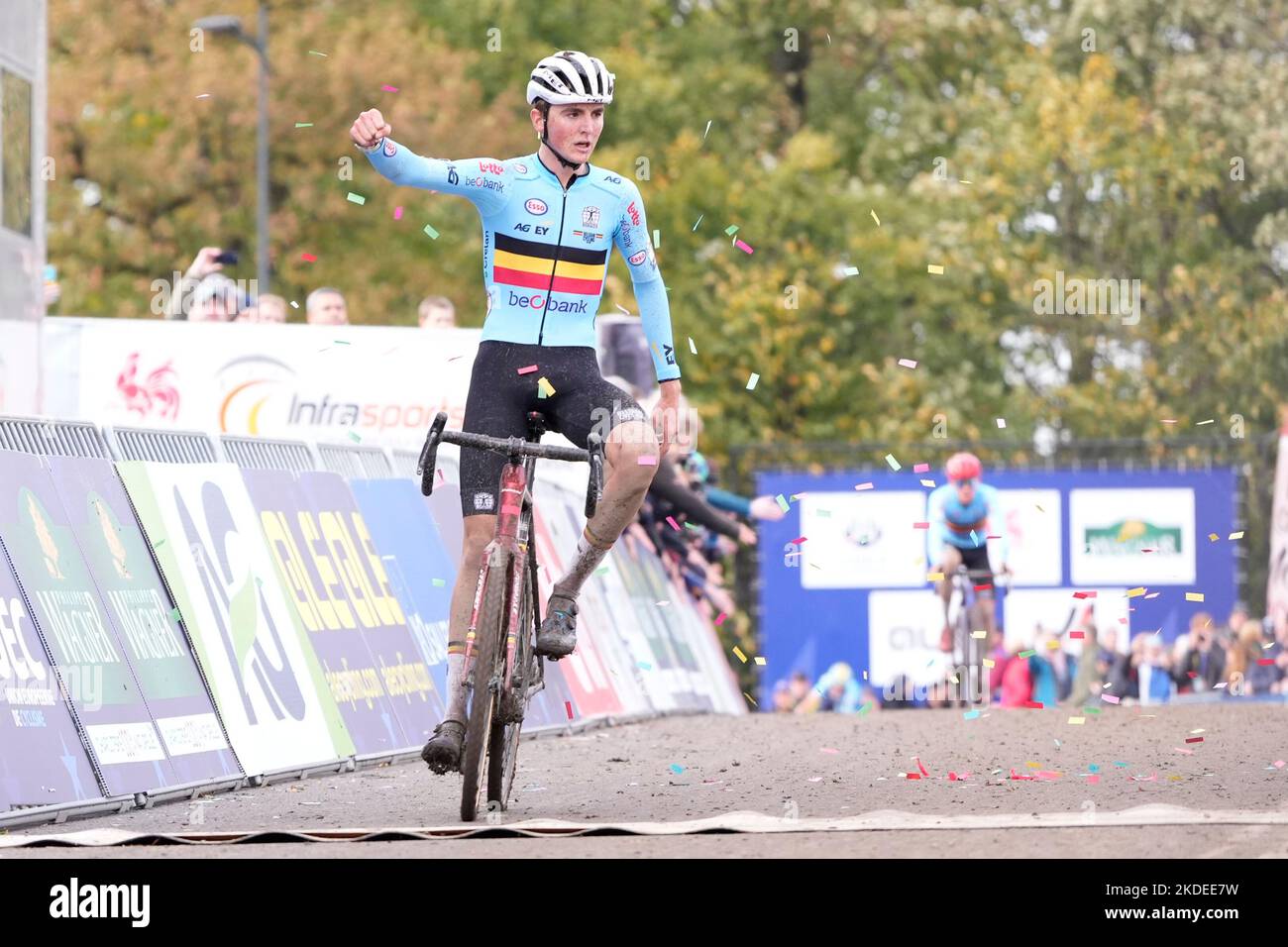 NAMUR, BELGIUM - NOVEMBER 5: Emiel Veerstrynge of Belguim during the ...