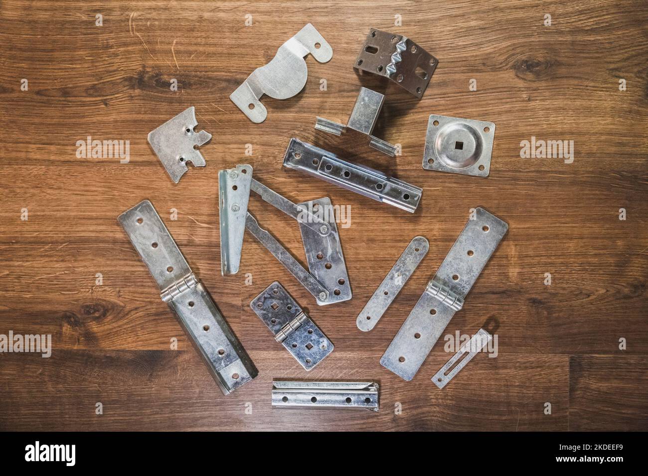 different metal mounts which are used for production of soft furniture ...