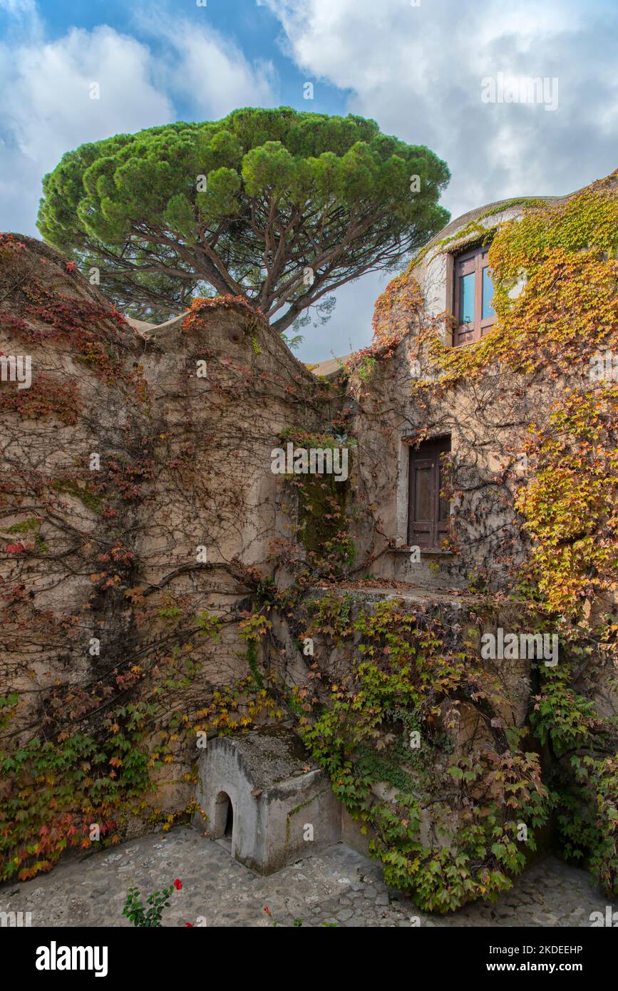 Villa Rufolo in Ravello, Italy Stock Photo - Alamy