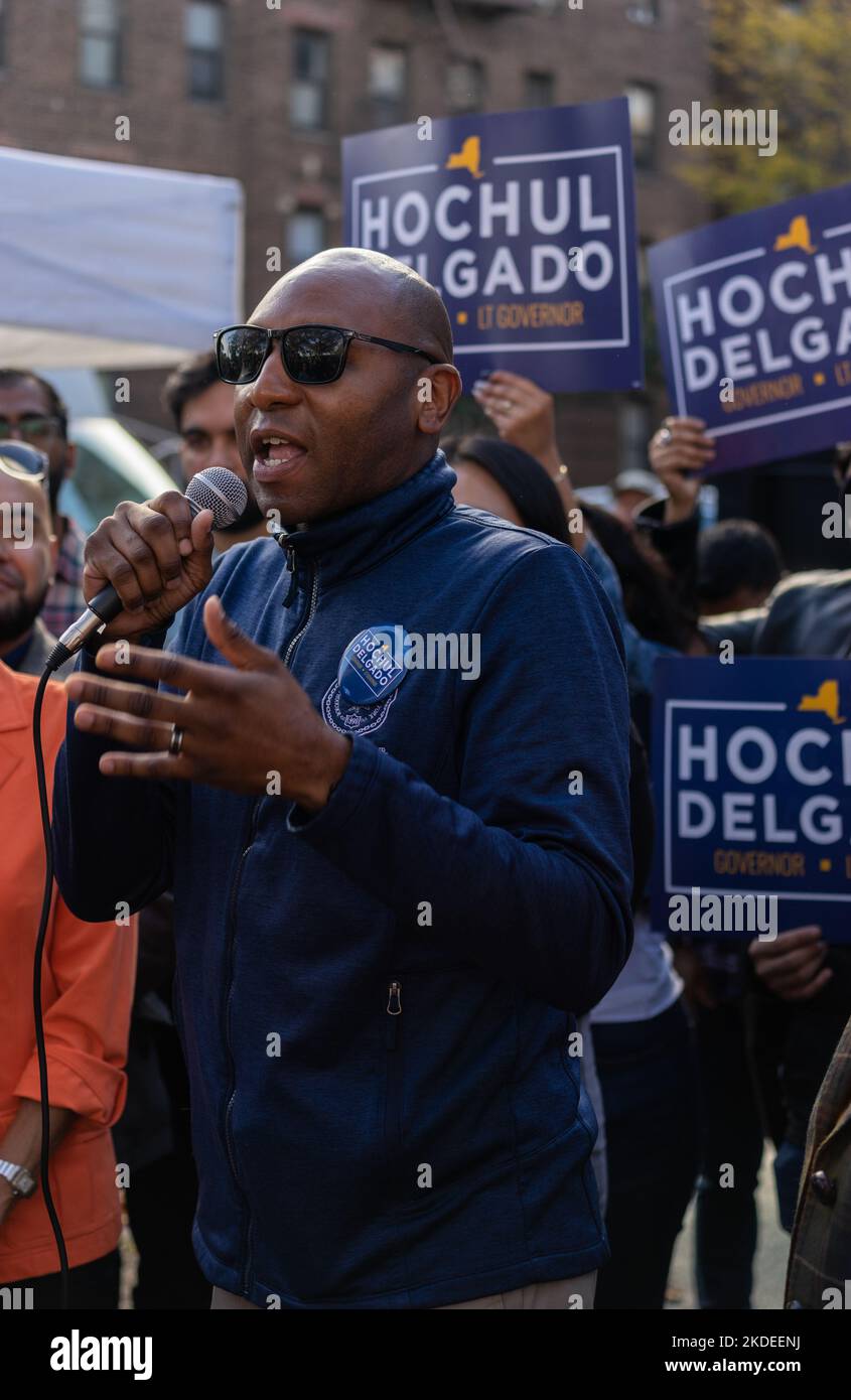 Queens, New York, USA. 5th Nov, 2022. Queens Borough President, Donovan ...