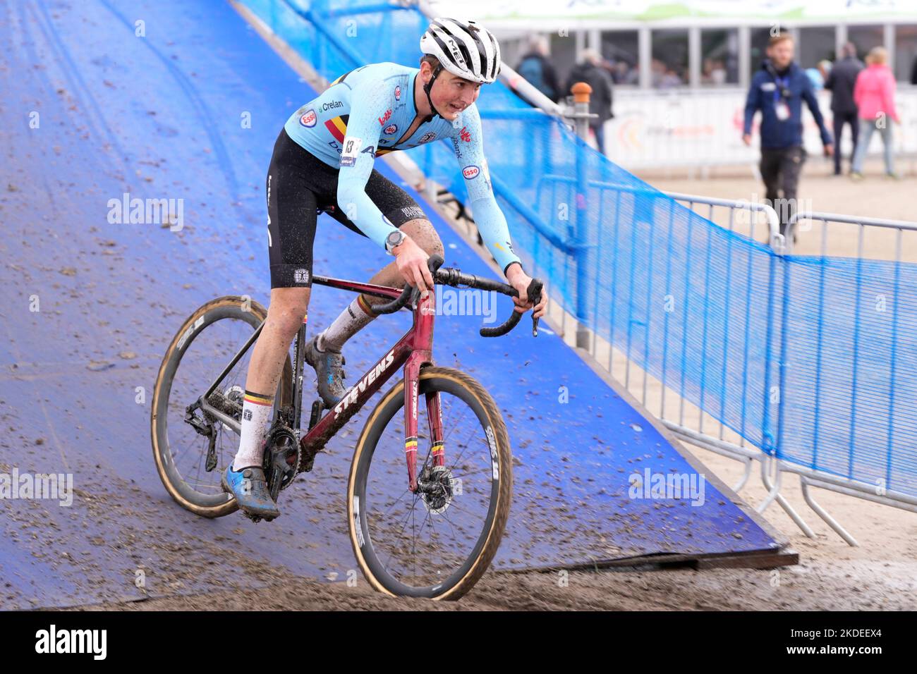 NAMUR, BELGIUM - NOVEMBER 5: Emiel Veerstrynge of Belguim during the ...