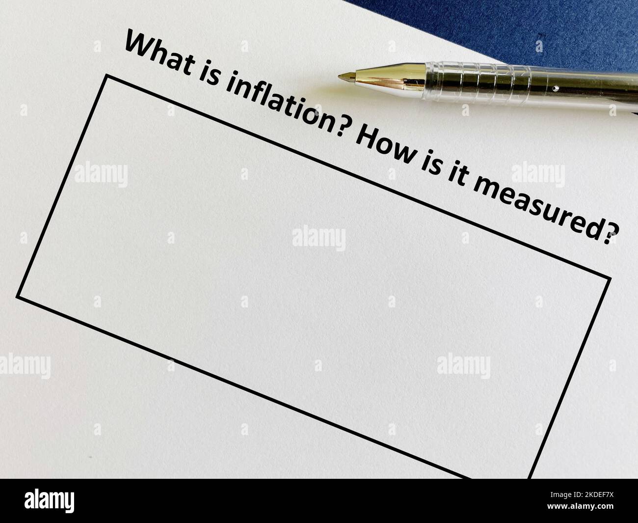 One Person Is Answering Question About Inflation He Is Thinking What