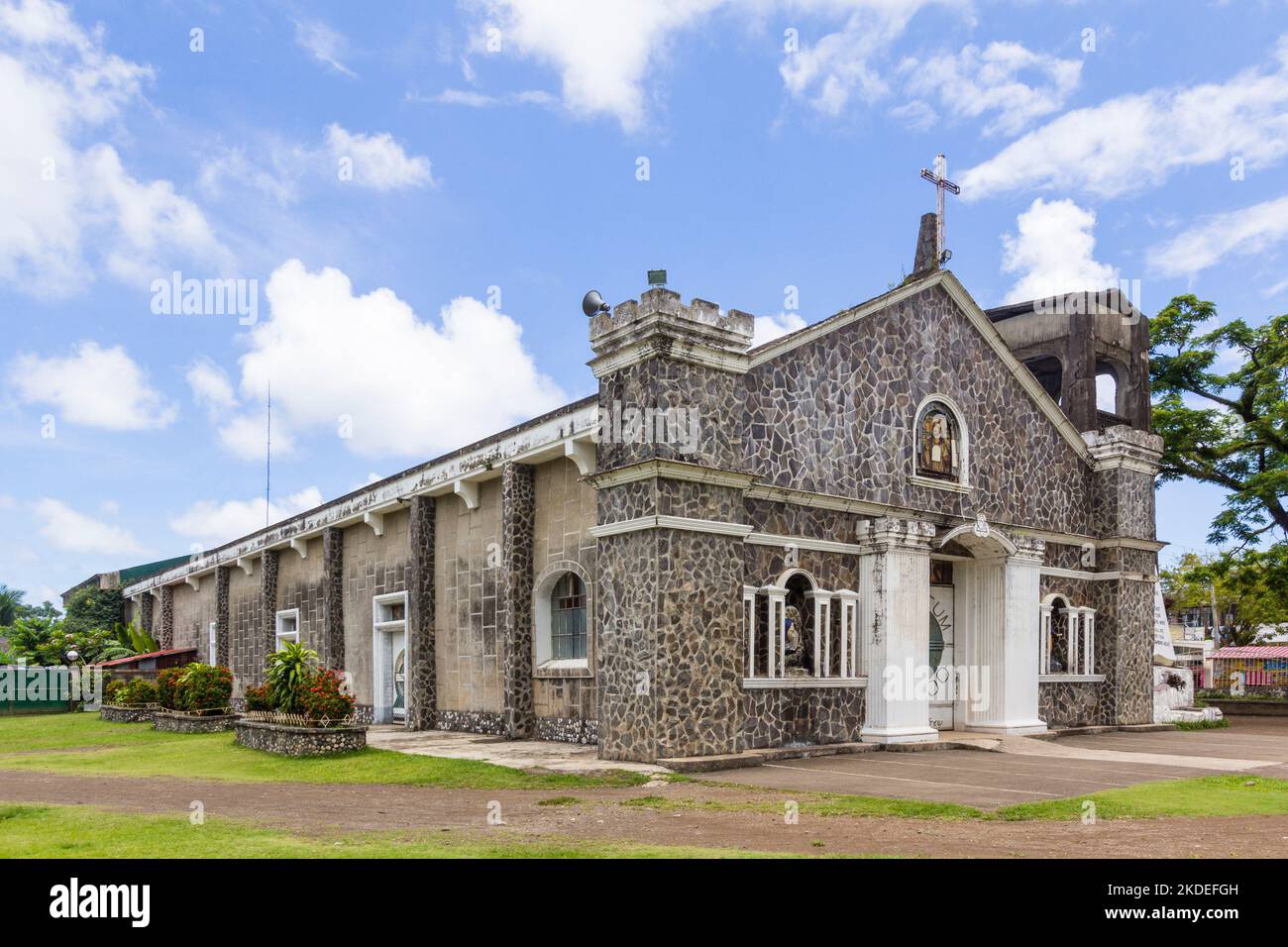 Saint Andrew the apostle church in Catanduanes, Philippines Stock Photo ...