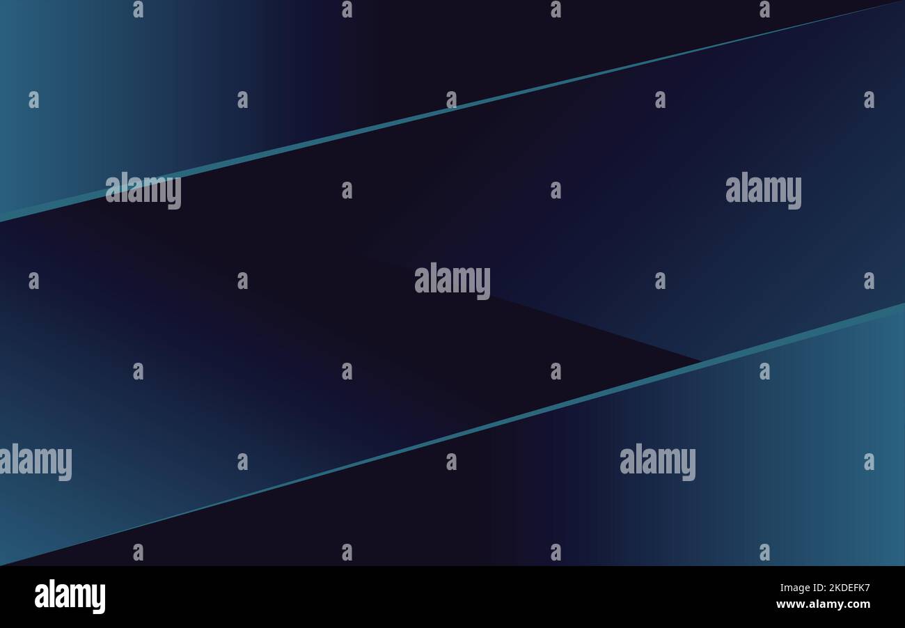 Modern dark blue overlap abstract background with shiny lines layers. Texture with light blue ...