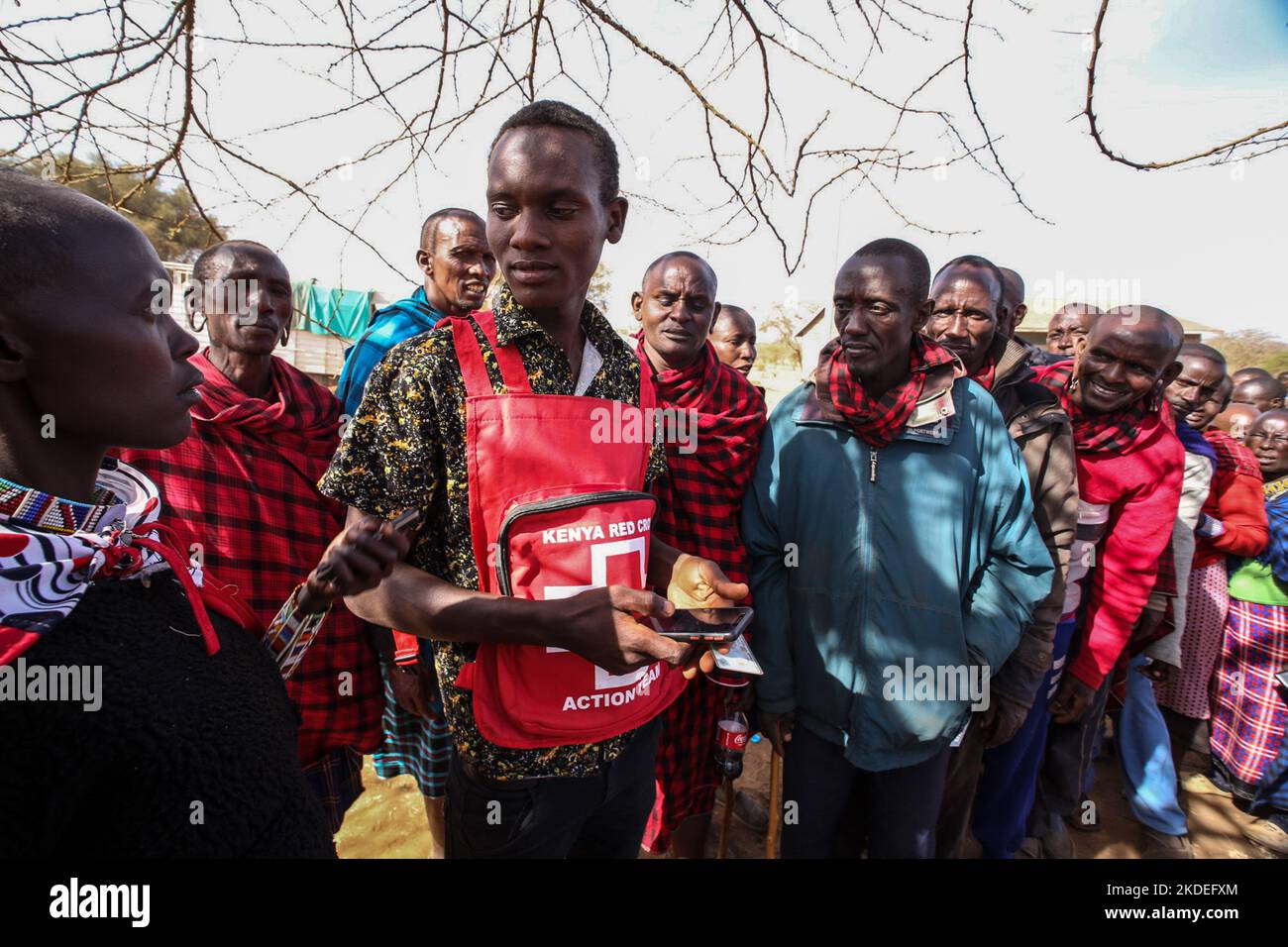 Kenya red cross hi-res stock photography and images - Alamy