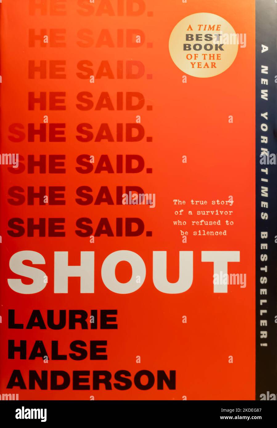 By laurie halse anderson hi-res stock photography and images - Alamy