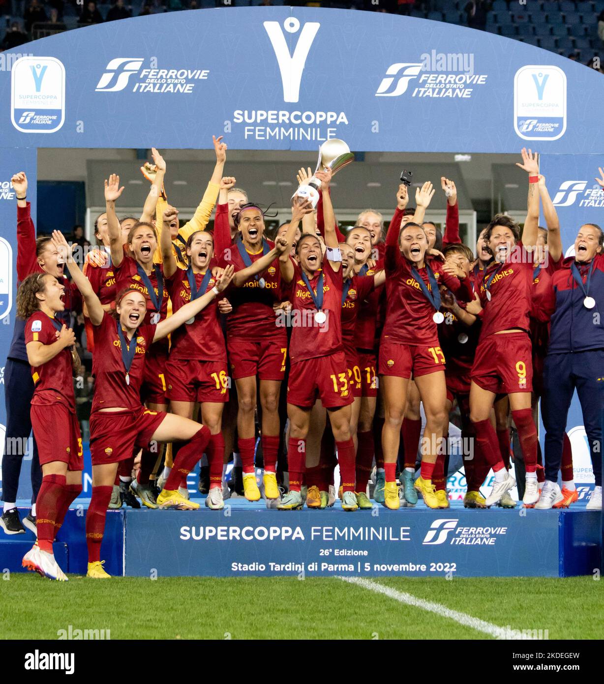 Ennio Tardini stadium, Parma, Italy, November 05, 2022, Roma ...