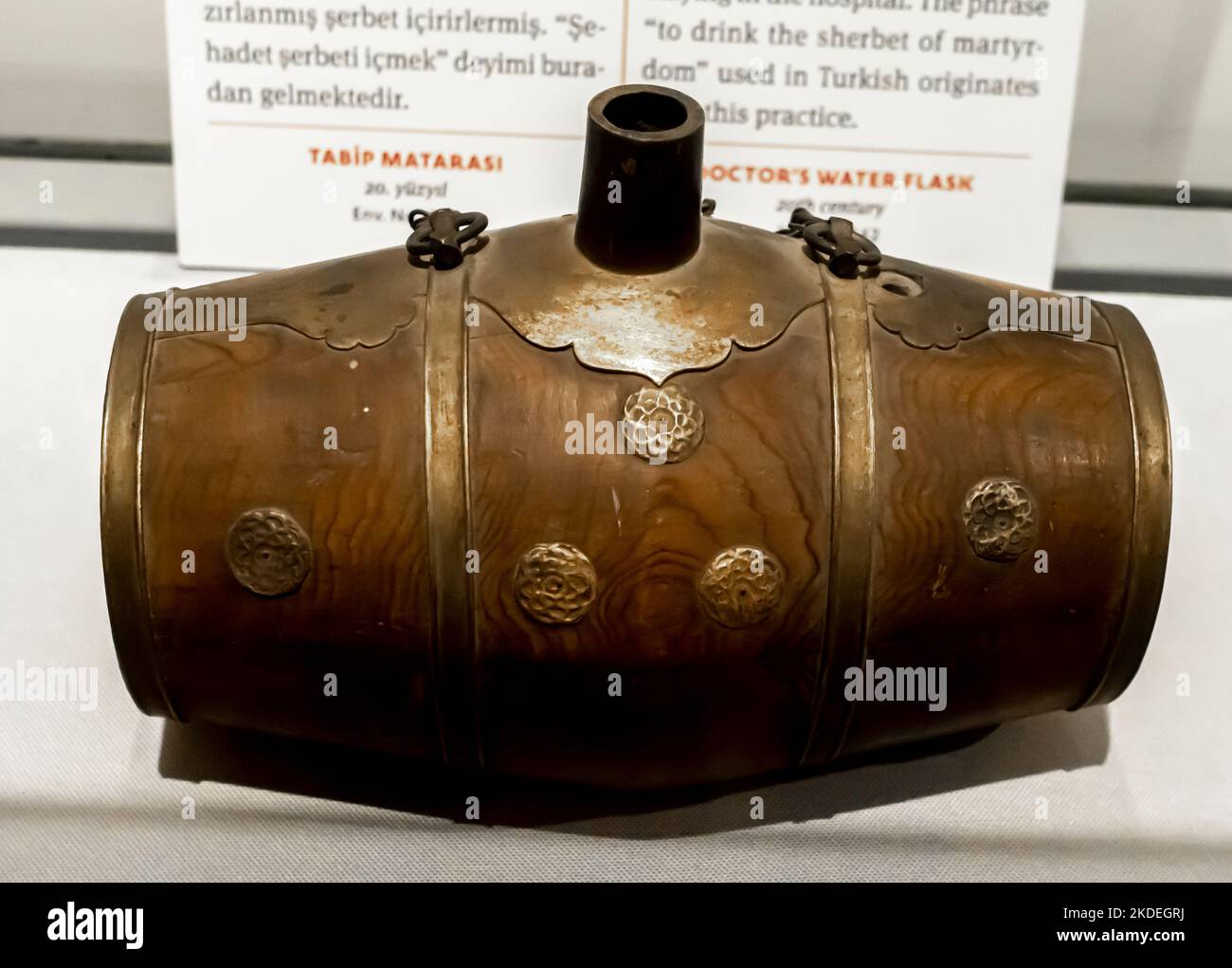 Ottoman Doctor's water flask Stock Photo - Alamy