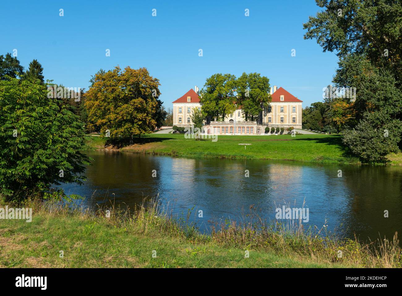 Żagań , Sagan castle and park, Poland Stock Photo - Alamy