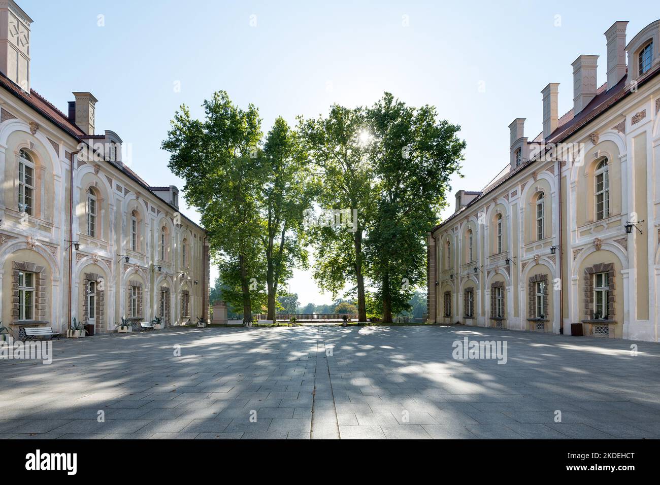 Żagań , Sagan castle and park, Poland Stock Photo - Alamy