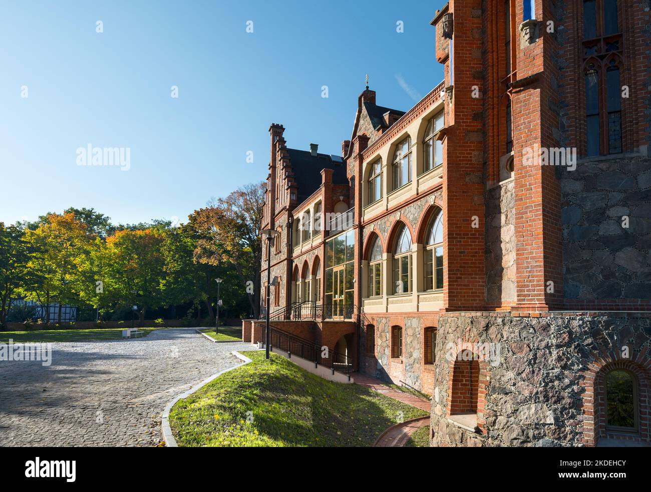 Żagań , Sagan castle and park, Poland Stock Photo - Alamy
