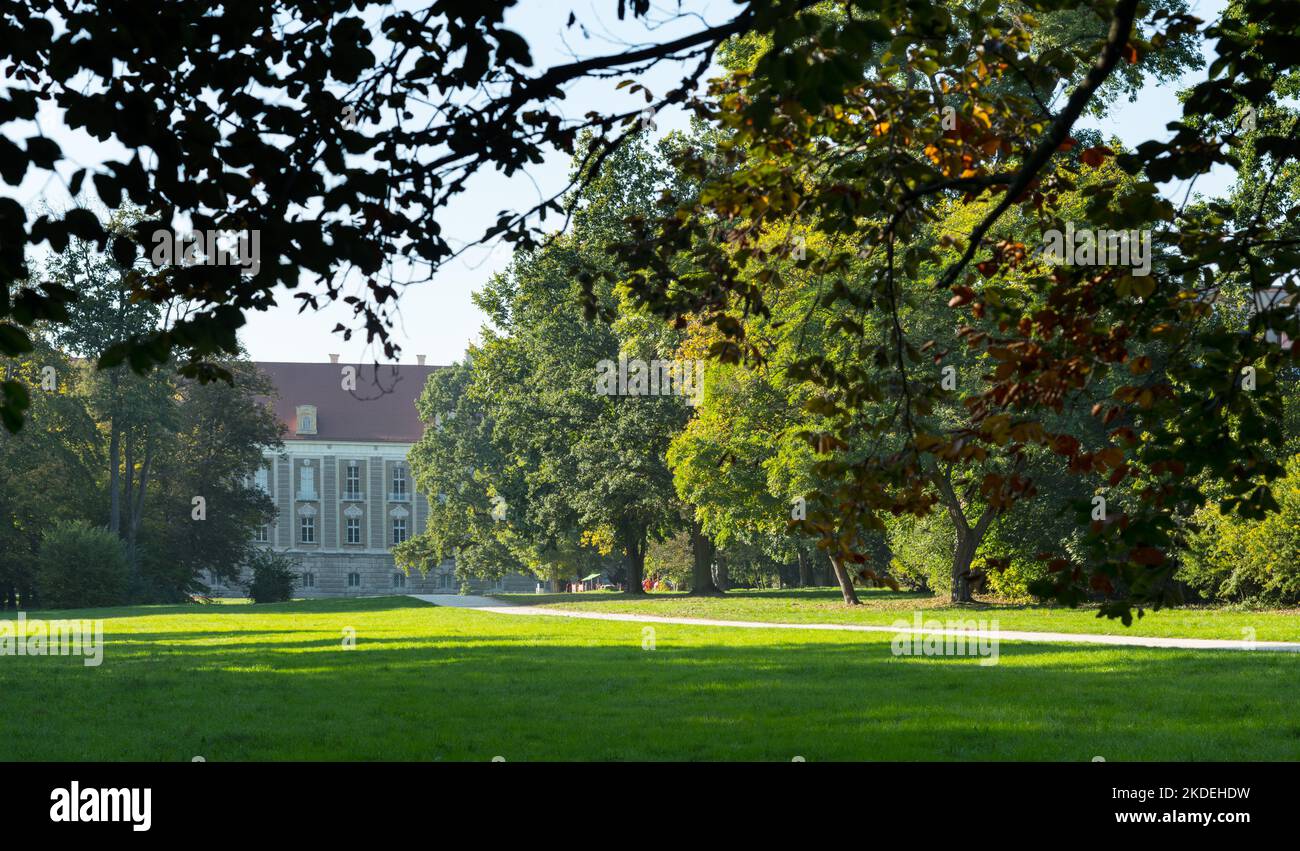Żagań , Sagan castle and park, Poland Stock Photo - Alamy