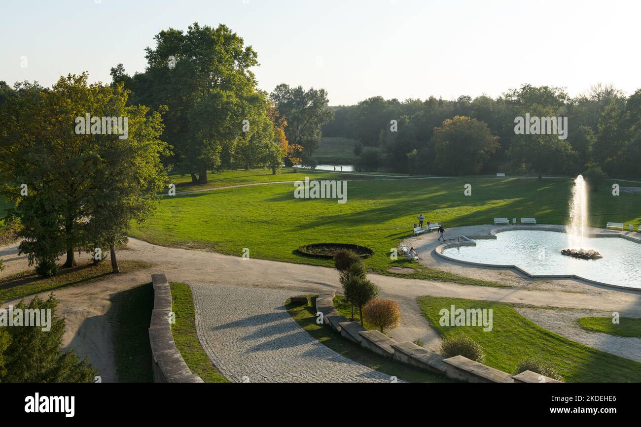 Żagań , Sagan castle and park, Poland Stock Photo - Alamy
