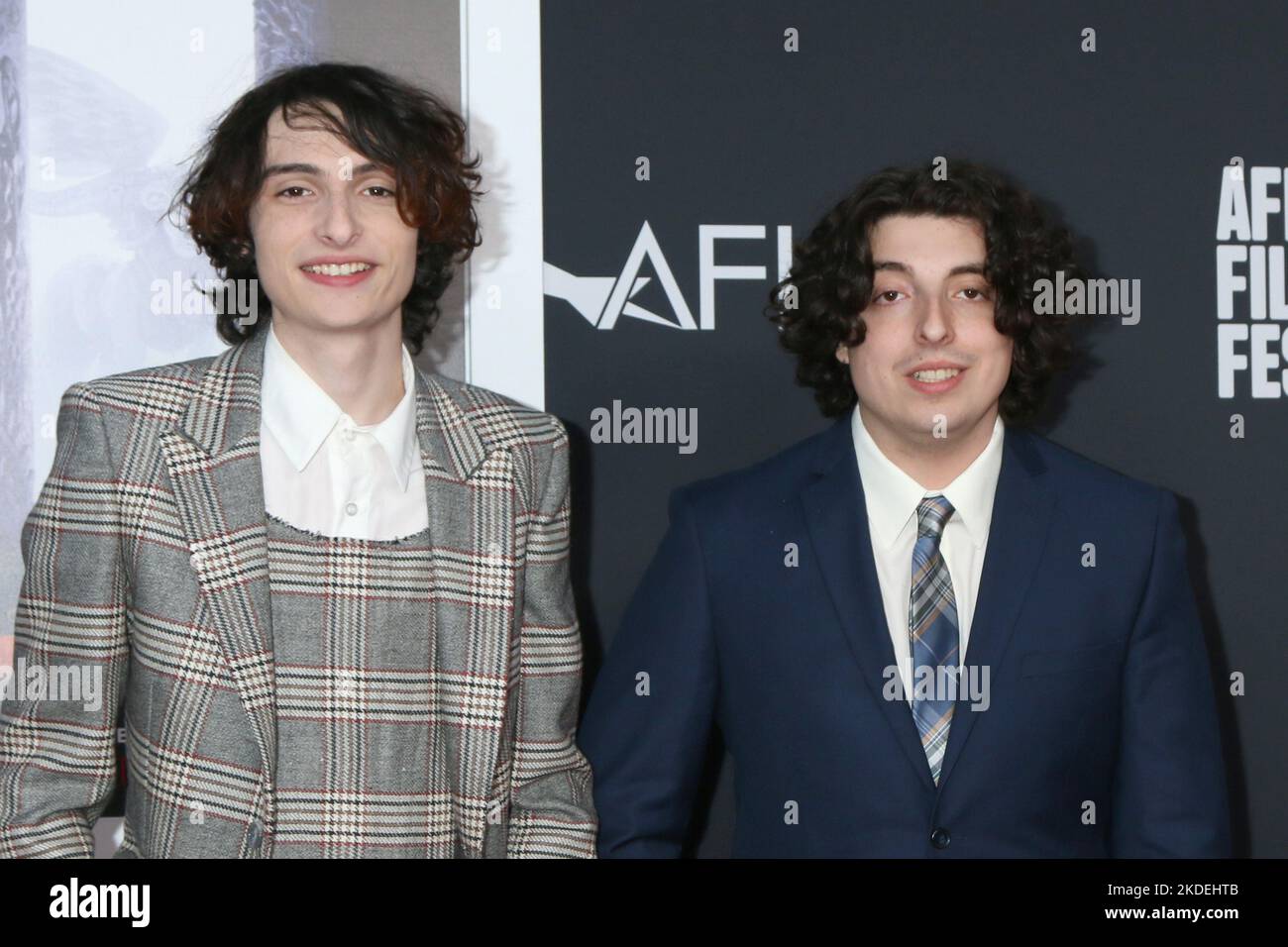 LOS ANGELES - NOV 5: Finn Wolfhard, Nick Wolfhard at the AFI Fest ...