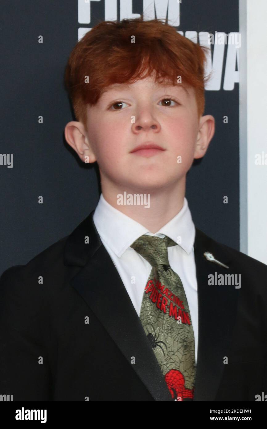 LOS ANGELES - NOV 5: Gregory Mann at the AFI Fest - "Guillermo del Toro ...